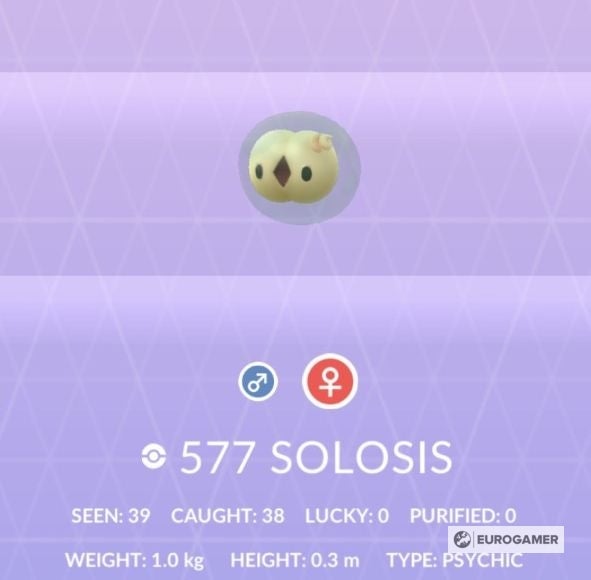 Solosis 100 Perfect Iv Stats Shiny Solosis In Pokémon Go